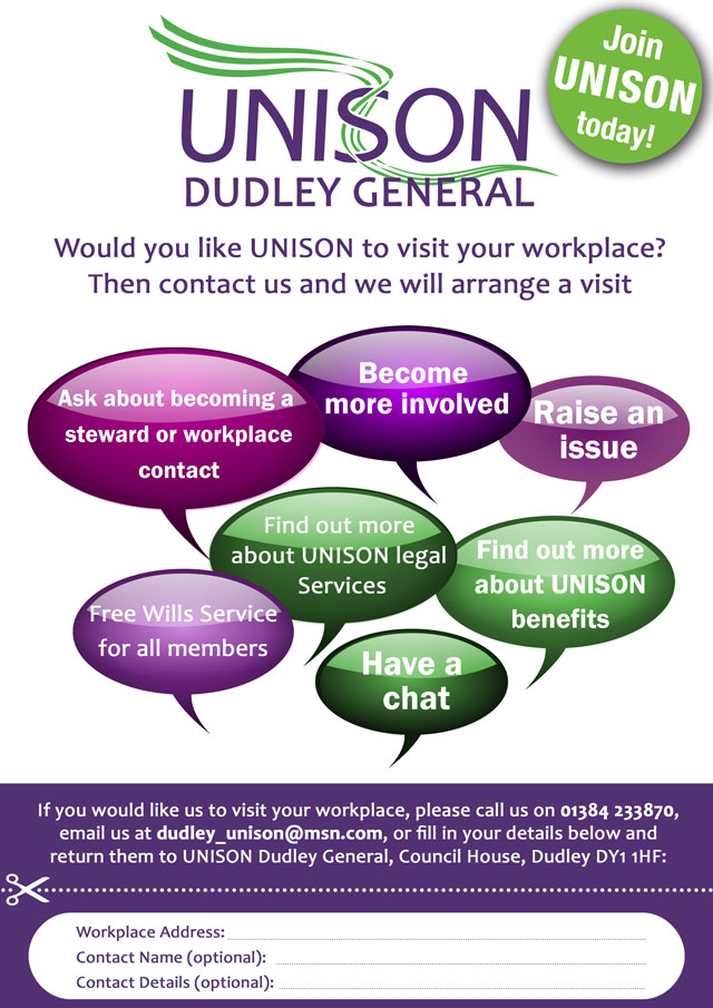 Dudley General UNISON - Current News