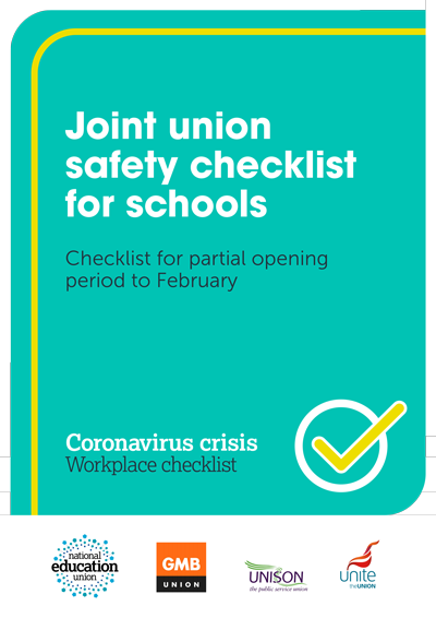 Dudley General UNISON - Safety Checklist for Schools